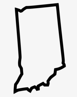 Indiana - Indiana State Outline Png , Free Transparent Clipart - ClipartKey