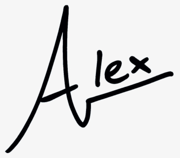 Hi, I"m Alex - Calligraphy , Free Transparent Clipart - ClipartKey