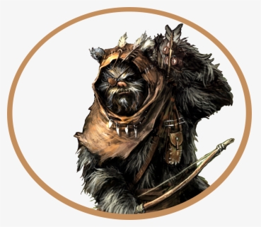 Ewok Star Wars Vector Clipart Ewok Star Wars Chewb - Cartoon , Free ...