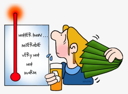 Hot Weather Cliparts - Temperature And Heat Gif , Free Transparent ...