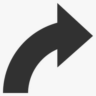 Transparent Circular Arrows Png - 90 Degree Curved Arrow , Free ...