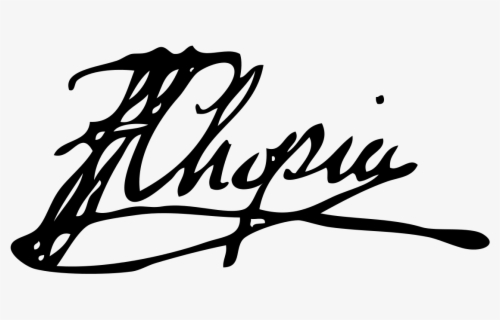 Frederic Chopin Signature , Free Transparent Clipart - ClipartKey