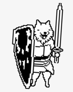 Undertale Lesser Dog Gif , Free Transparent Clipart - ClipartKey