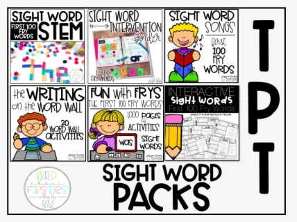 Free Sight Words Clip Art with No Background - ClipartKey