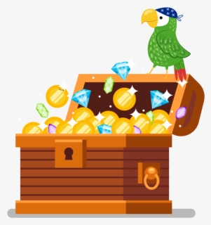 Free Treasure Box Clip Art with No Background - ClipartKey