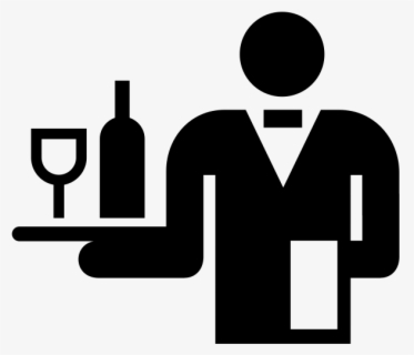 Catering Clipart Caters - Waiter Vector , Free Transparent Clipart ...