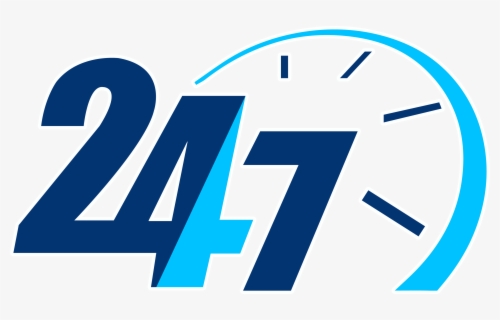 Transparent 24 7 Png - Circle , Free Transparent Clipart - ClipartKey