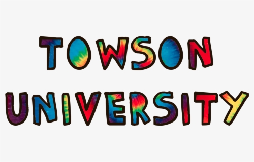 Towson University Tie Dye Clipart , Png Download , Free Transparent ...