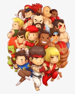 Street Fighter Characters Png , Free Transparent Clipart - ClipartKey