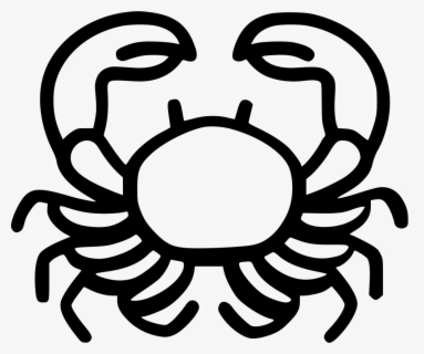 Cute Crab Lineart - Circle , Free Transparent Clipart - ClipartKey