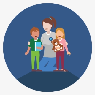 Support For Disabled Children - Cartoon , Free Transparent Clipart ...