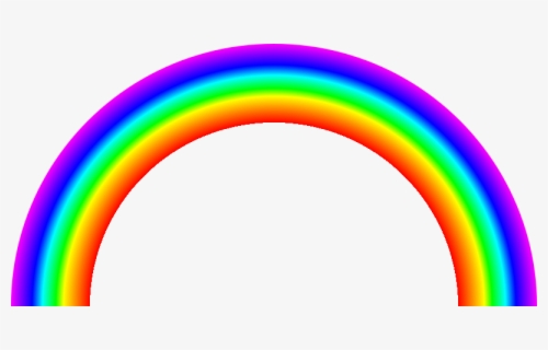 File Svg Rainbow Half Arc Continous Colors Svg Wikimedia - Regenbogen ...