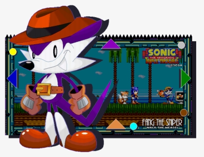 Criminal Hooligan Explorer Fang - Sonic The Hedgehog Triple Trouble ...