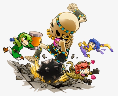 Legend Of Zelda Tri Force Heroes Png , Free Transparent Clipart ...