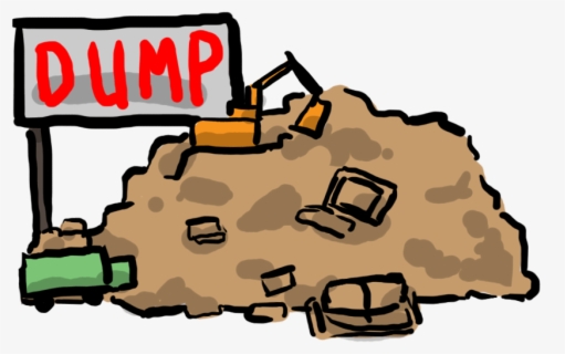 Garbage Dump - Dump Site Clipart , Free Transparent Clipart - ClipartKey