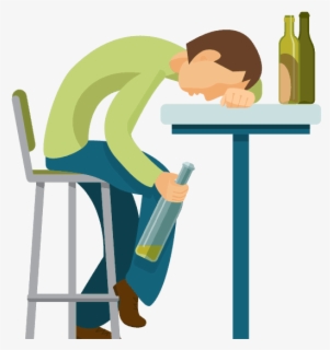 Alcohol Use Disorder Cartoon , Free Transparent Clipart - ClipartKey