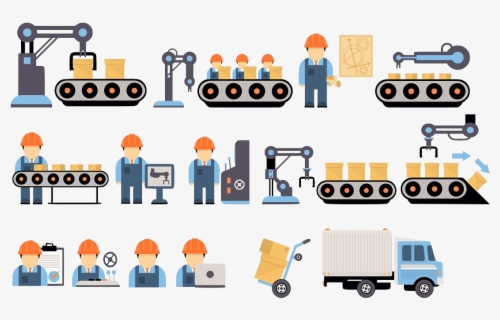 My Commerce Buddy - Production Process Clipart , Free Transparent ...