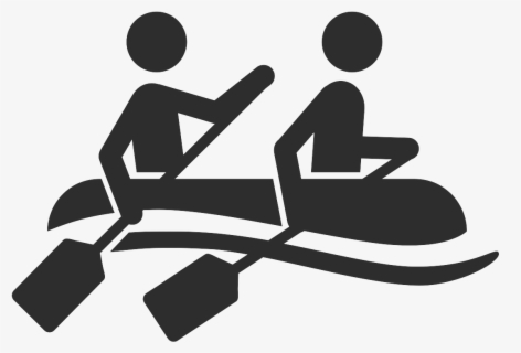 White Water Rafting Icon , Free Transparent Clipart - ClipartKey