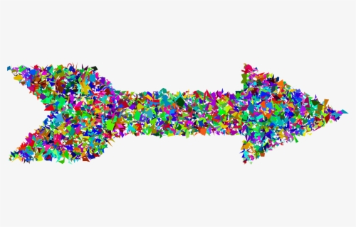 Rainbow Arrow Pointing Right , Free Transparent Clipart - ClipartKey