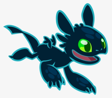 Toothless Sticker Clipart , Png Download - Illustration , Free ...