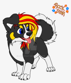 Shayera Rock Star Coloreado Sin Sombras By Mayantigot - Cartoon , Free ...