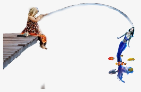 Fish Freetoedit Fishing Mermaidlife Mermaid - Hula Hoop , Free ...