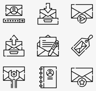 Email - Pixel Icons , Free Transparent Clipart - ClipartKey