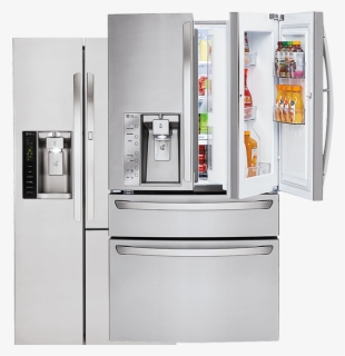 Lg Refrigerator Transparent Background - Lg Lmxs30776s , Free ...