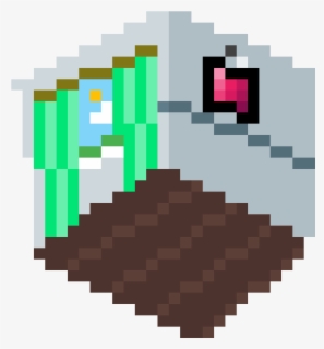 Transparent Empty Room Clipart - Isometric Pixel Art Room , Free ...
