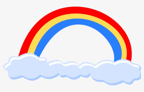 Simple Clipart Rainbow Png - Rainbow Synonym , Free Transparent Clipart ...