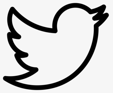 Transparent Twitter Logo Outline , Free Transparent Clipart - ClipartKey