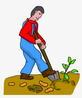 Dig Clipart Farming - Cartoon , Free Transparent Clipart - ClipartKey