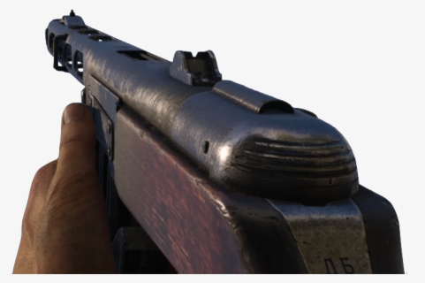 Ww2 Rifle Png - Call Of Duty Ww2 Ppsh , Free Transparent Clipart ...