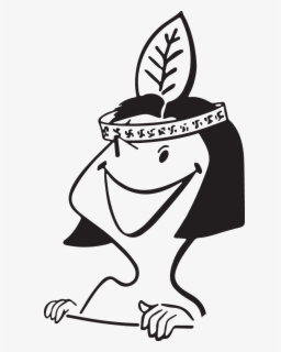 Free Native American Black And White Clip Art with No Background ...