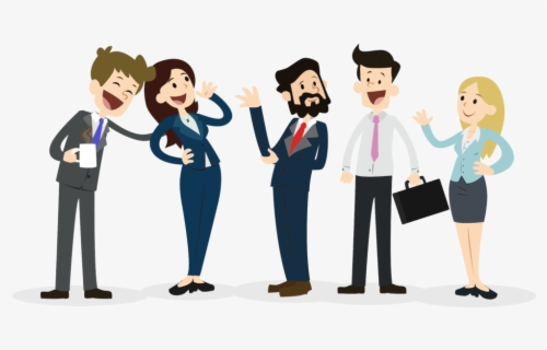 Networking With People Cartoon , Free Transparent Clipart - ClipartKey
