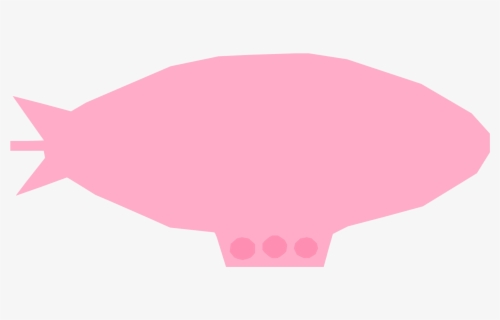 Pink Blimp Vector Clipart , Free Transparent Clipart - ClipartKey