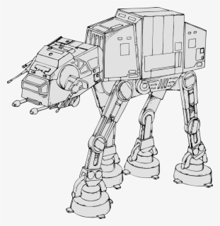 Star Wars Walker Coloring Page , Free Transparent Clipart - ClipartKey