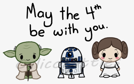 May Clipart Star Wars - Cartoon , Free Transparent Clipart - ClipartKey