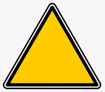 Blank Yellow Yield Sign , Free Transparent Clipart - ClipartKey