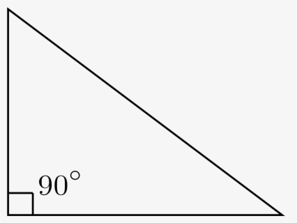 Transparent White Triangle Png - Right Angle Triangle Png , Free ...
