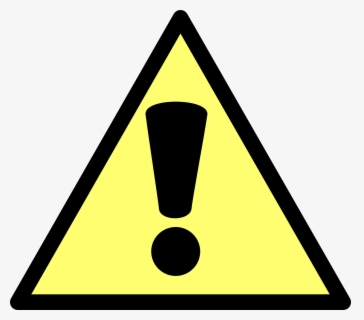 Triangle Clip Art Warning Triangle Images - Warning Blue Icon , Free ...