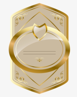 Gold Frame Label Png , Free Transparent Clipart - ClipartKey