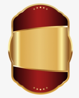 Gold Label Template Transparent - Gold Template Design Png , Free ...