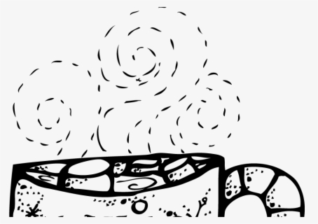 Winter Clipart Black And White Melonheadz Warm Wishes - Winter Hot ...