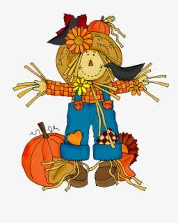 Scarecrow Transparent Cute Fall - Scarecrow Face Clip Art , Free ...
