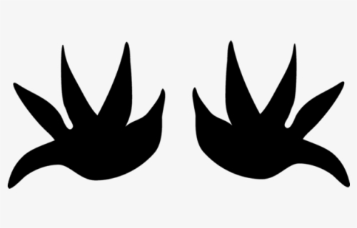 Hedgehog Clipart Tracks - Hedgehog Paw Print Tattoo , Free Transparent ...