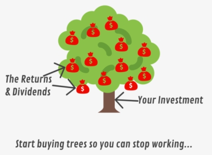 Clip Art Invest Tree - Illustration , Free Transparent Clipart - ClipartKey