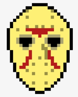 Part 3 Jason Voorhees Mask - Jason Voorhees Pixel Art , Free ...