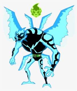 Cartoon Clipart , Png Download - Ben 10 Kickin Hawk Fusion , Free ...