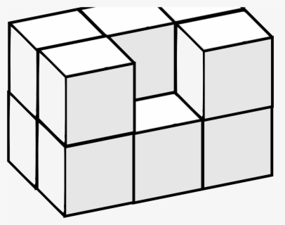 Free Cube Black And White Clip Art with No Background - ClipartKey